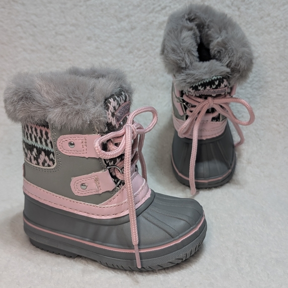 London Fog | Shoes | London Fog Toddler Girls Lil Tottenham Snow Boots ...